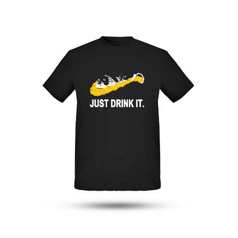 "JUST DRINK IT" - MUŠKA MAJICA (CS_2870)