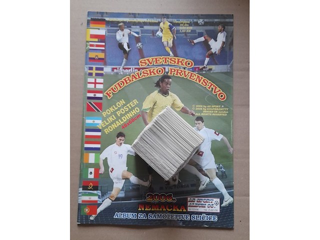 Fifa 2006, Nemačka, AS sport, Album i set sličica
