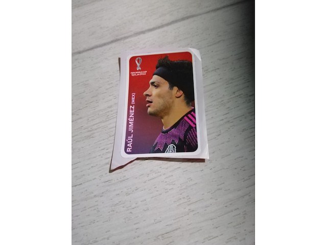 Panini FIFA 2022 Qatar Coca Cola - C10 Raul Jimenez