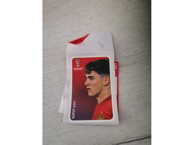 Panini FIFA 2022 Qatar Coca Cola  - C8 Gavi