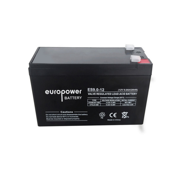 Baterija za UPS 12V 9Ah EUROPOWER