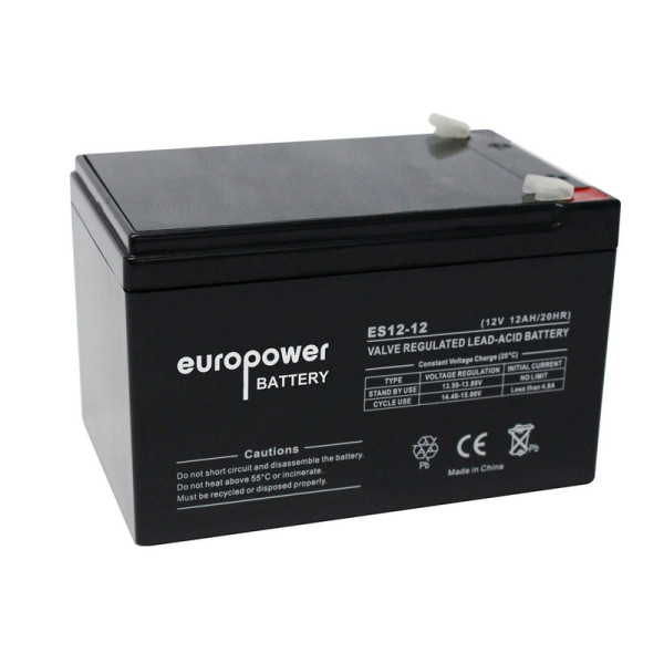 Baterija za UPS 12V 12Ah EUROPOWER