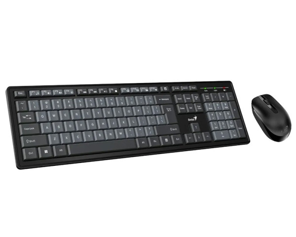 GENIUS Smart KM-8200 Wireless USB US crna tastatura + miš