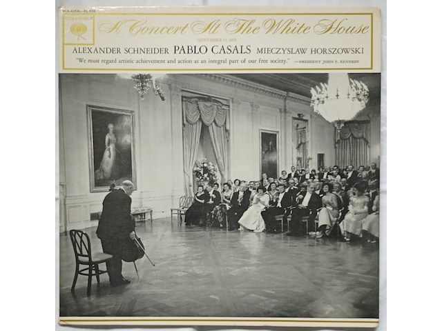A.Schneider,P.Casals,M.Horszowski-A Concert at the Whit