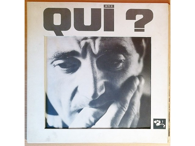 LP CHARLES AZNAVOUR - Qui? (1963) lux izdanje