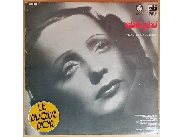 LP EDITH PIAF - Mon Legionnaire (1980) 4.press, odlična