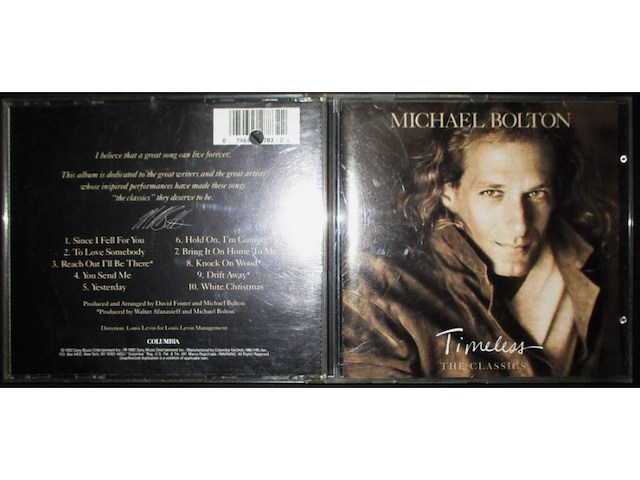 Michael Bolton-Timeless (The Classics) US CD (1992)