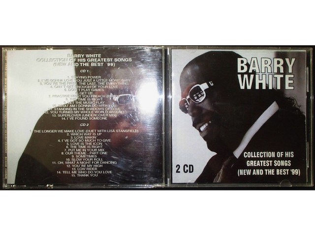 Barry White-Collection Greatest Songs 2CD