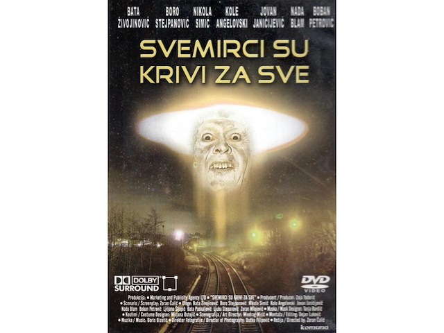 DVD SVEMIRCI SU KRIVI ZA SVE
