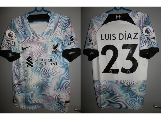 Liverpool dres 2022-23 Luis Diaz 23 (Gostujući dres)