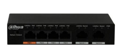 Dahua PFS3006-4ET-60-V2 switch 4-portni