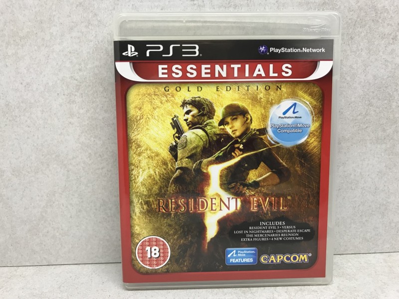 Resident Evil 5 GOLD Edition ESSENTIALS - PS3 igra