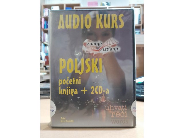 Audio kurs POLJSKI početni - Knjiga + 2 CDa