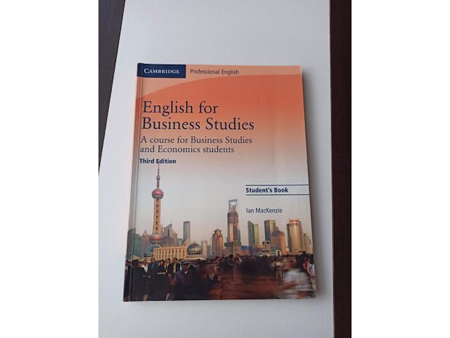 English for business studies