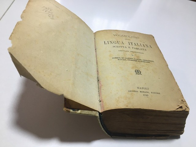 Vocabulario della LINGUA ITALIANA scritta e parlat 1896