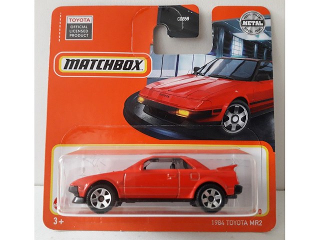 Matchbox-1984 Toyota MR2