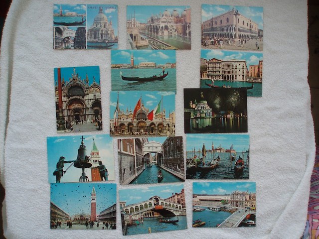 razglednice venecija lot 14 komada