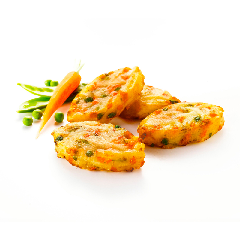 Röstis – mini pljeskavice od krompira sa povrćem smrznute