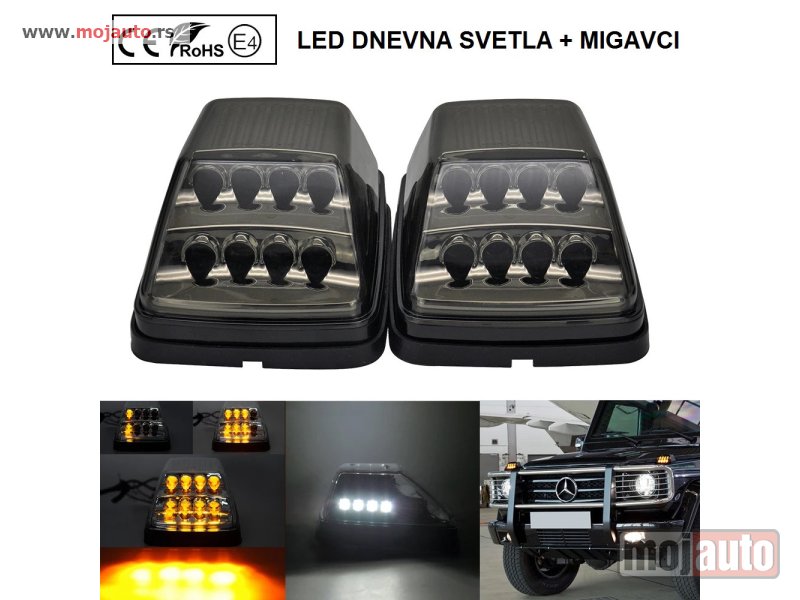 Mercedes G klasa/W463 led migavac i dnevno svetlo/tipski