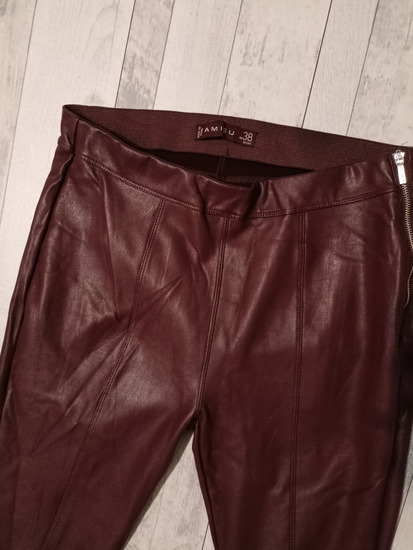 Pantalone/helanke od eko koze M