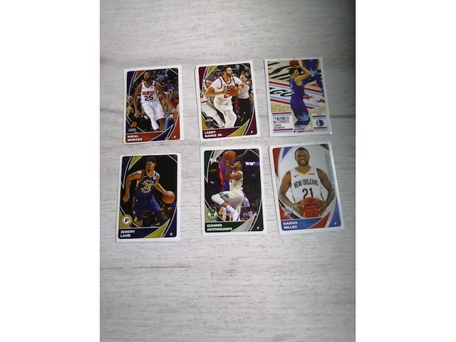 Sličice NBA Sticker collection 2020-21 - 6 komada