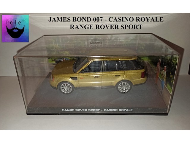 james Bond 007 Range Rover Sport Casino Royale