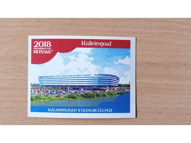 Panini Rusija Russia 2018 sličica broj 009