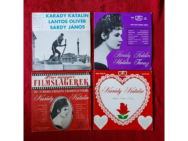 Karády Katalin - 4LP (Made In USA)