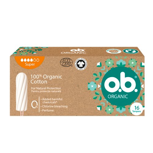 O.b. Tamponi Organic Super 16Kom