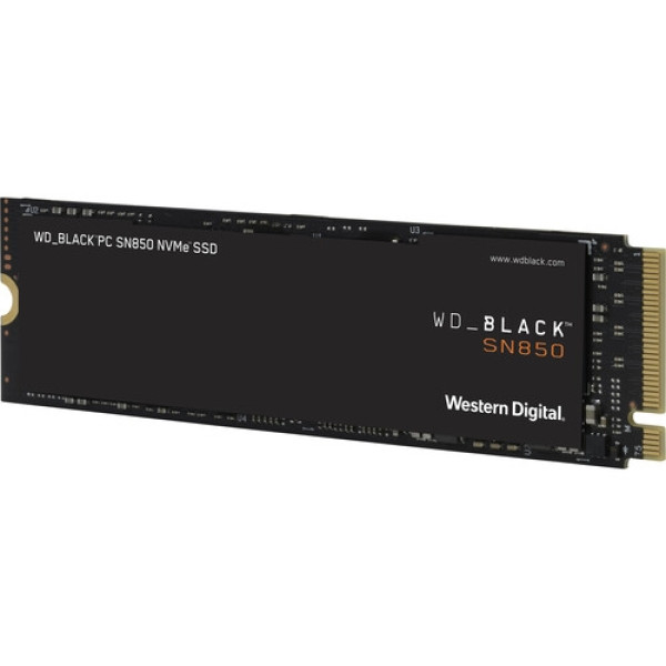 Western Digital 1TB WD_BLACK SN850 Gaming Internal NVMe PCIe 4.0 SSD without Heatsink