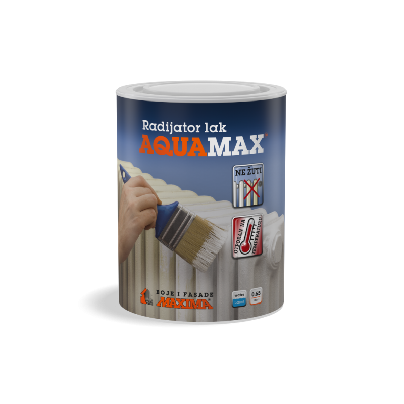 AQUAMAX Radijator lak 650 ml,u beloj boji