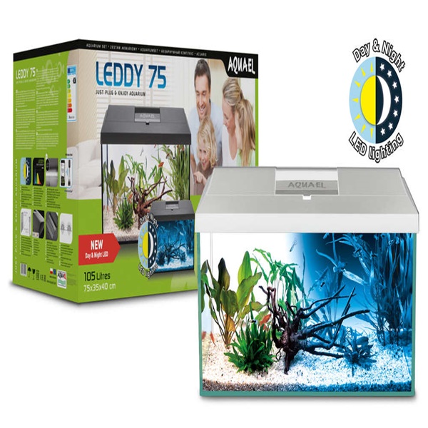 Aquael Akvarijum set LEDDY 75 D&N 2.0 105L