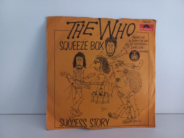 The Who ‎– Squeeze Box, Single