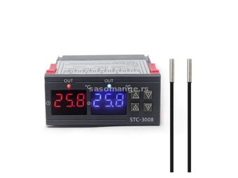 Dual digitalni termoregulator stc -3008