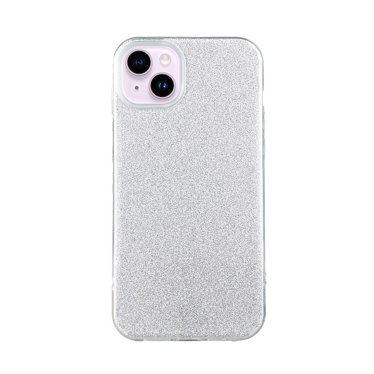 TPU Sparkly SHINE for iPhone 14 Plus (6.7") silver