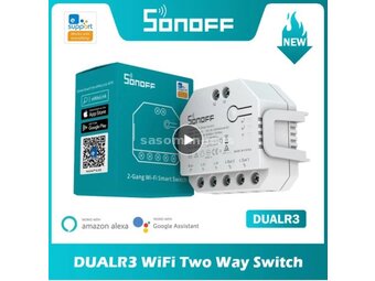 Sonoff Dual R3 Naizmenicni za roletne i drugo + merac potros