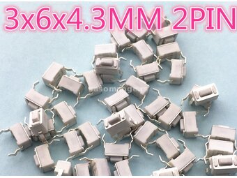 G76Y mikro prekidac 50 komada 3x6x4.3MM 2 pin