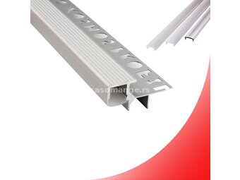 Aluminijumski LED profil (lajsna) za stepenište T-4058-10