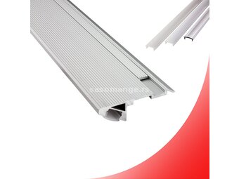 Aluminijumski LED profil (lajsna) za stepenište T-STA-30/CAP