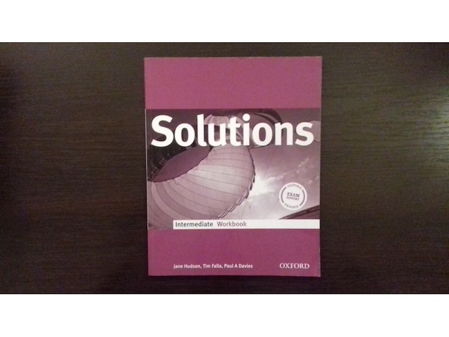 Solutions Intermediate Workbook Oxford - engleski