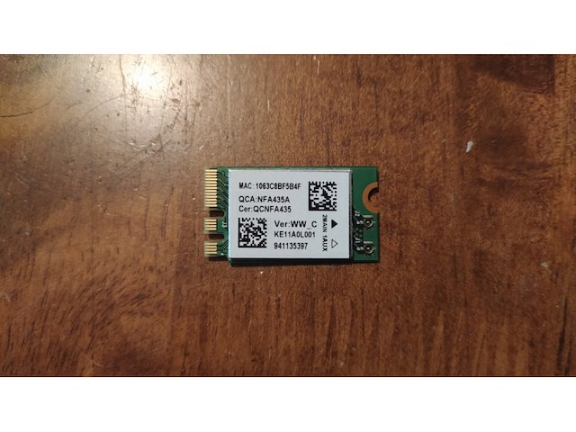 Wireless kartica QCNFA435 skinuta sa Acer A315-54K