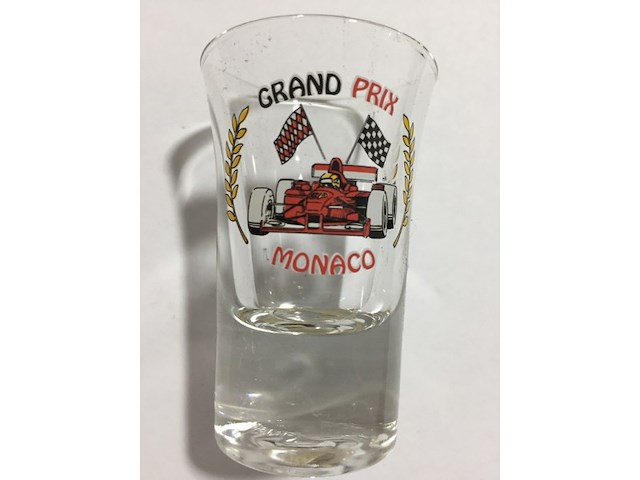 MONAKO Grand prix čaša suvenir