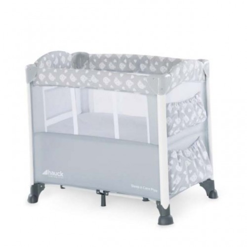 Prenosivi krevetac Hauck Sleepncare plus, Teddy grey