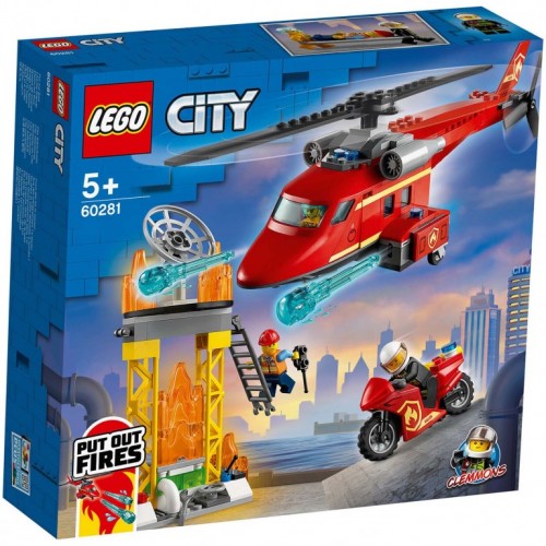 Lego kocke - Vatrogasni spasilački helikopter
