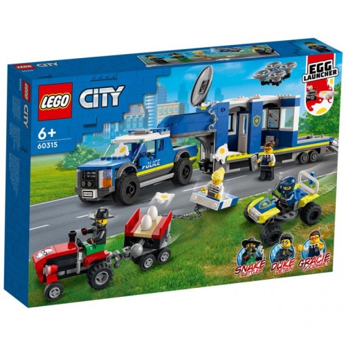 Lego kocke - Kamion sa mobilnom policijskom stanicom