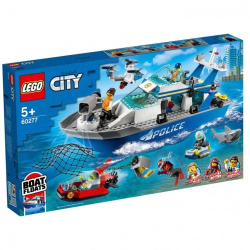 Lego kocke - Policijski patrolni brod
