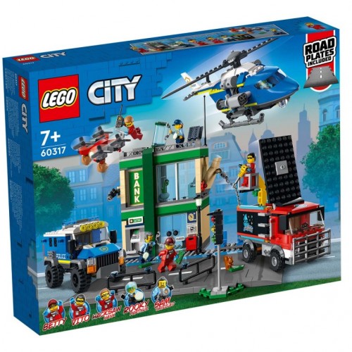 Lego kocke - Policijska potera u banci