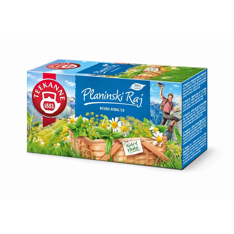 Teekanne čaj planinski raj 36g