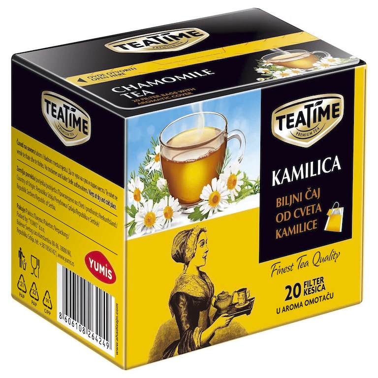 tea time čaj caj kamilica 20g tea time