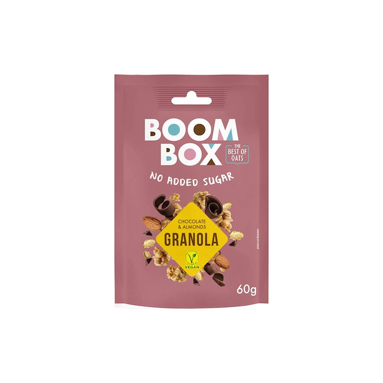 Boom box granola ovsena čokolada 60g boom box